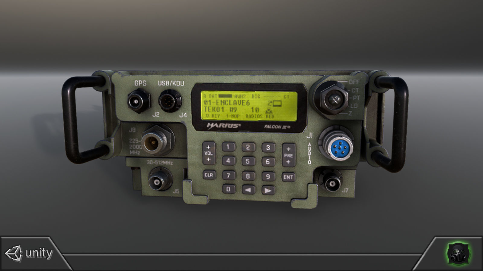 3D model Military radio VR / AR / low-poly | CGTrader