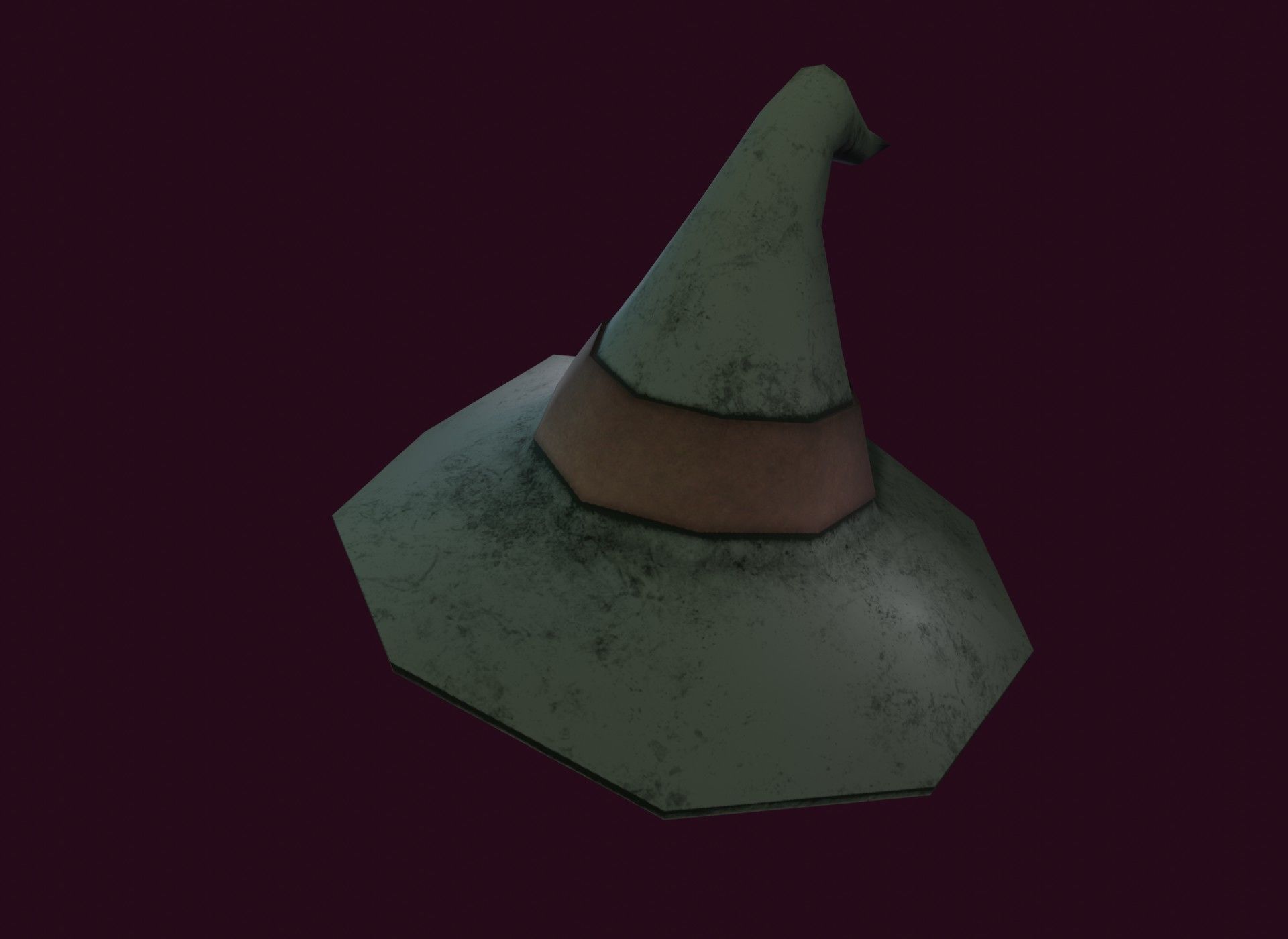 3D model Stylized Mage Hat 3D Model VR / AR / low-poly | CGTrader