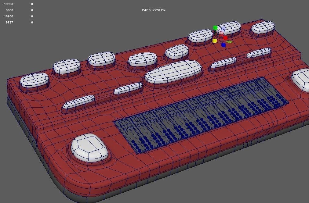 3D model braille musical instrument VR / AR / low-poly | CGTrader