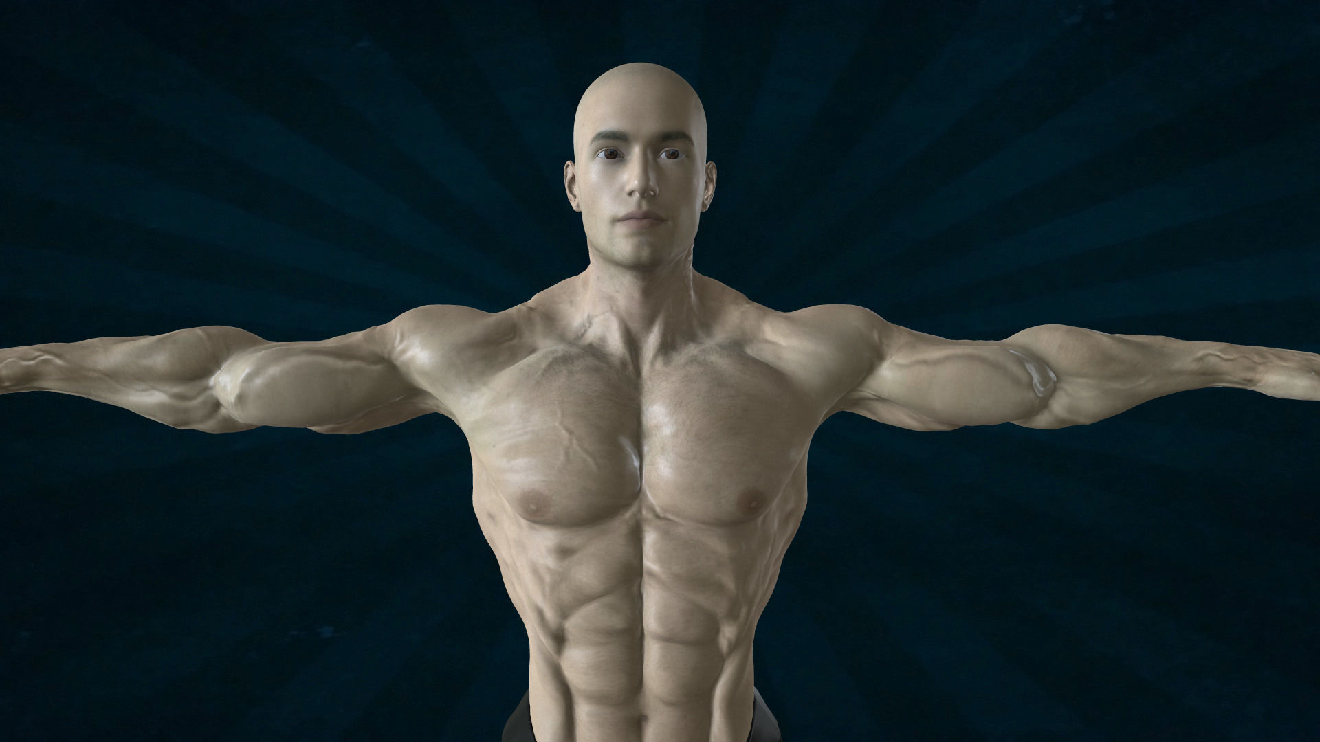 HUMN-028 Rigged human 3D model rigged | CGTrader