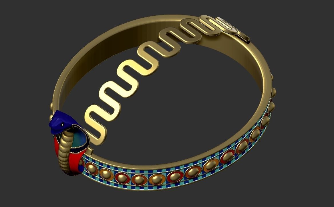 Cleopatra crown 3D model 3D printable | CGTrader