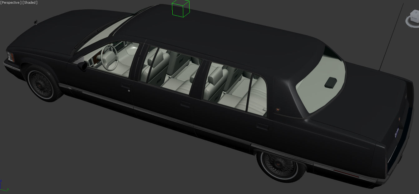 Cadillac Fleetwood Limousine 3D model | CGTrader
