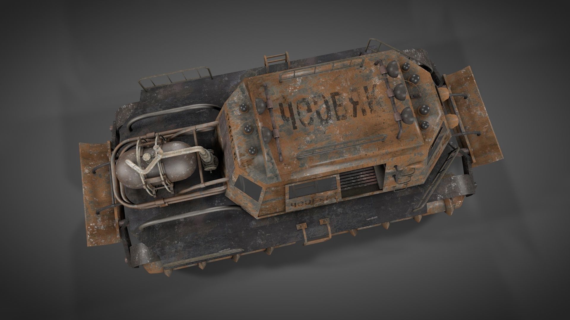 Screw Propelled Amphibious Vehicle 3D model | CGTrader