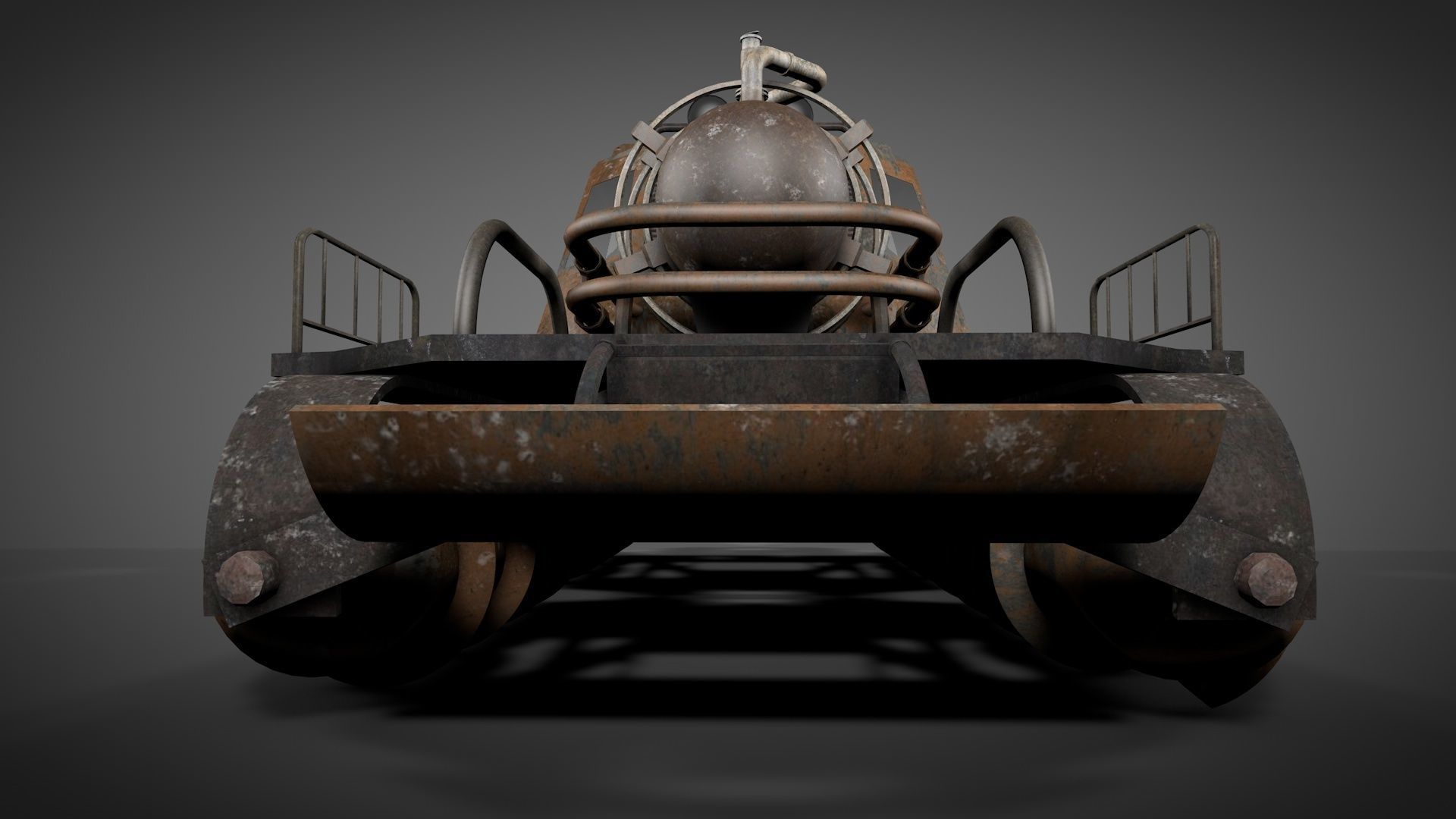 Screw Propelled Amphibious Vehicle 3D model | CGTrader
