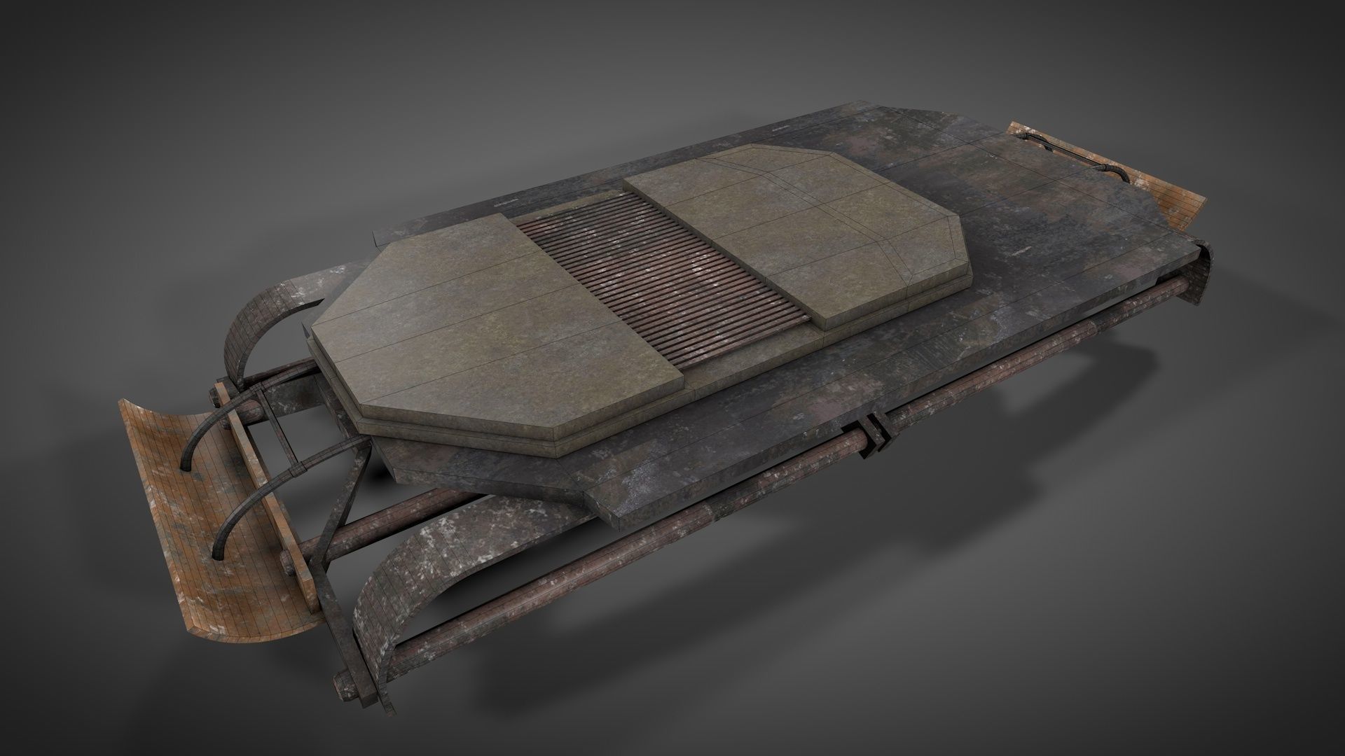 Screw Propelled Amphibious Vehicle 3D model | CGTrader