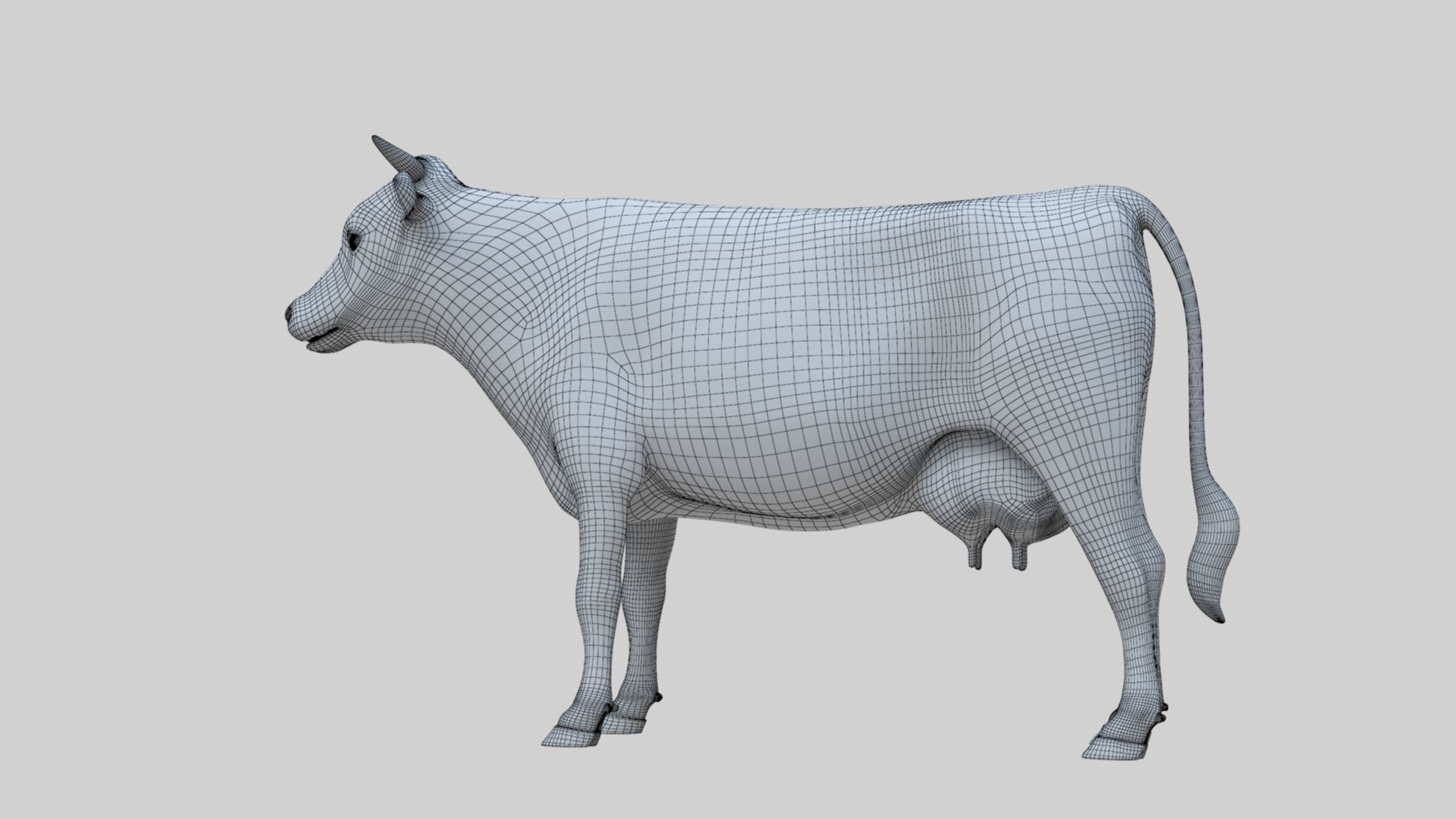 Low Poly Cow Collection - 3 Cow Models - 4K - Unwrapped | CGTrader