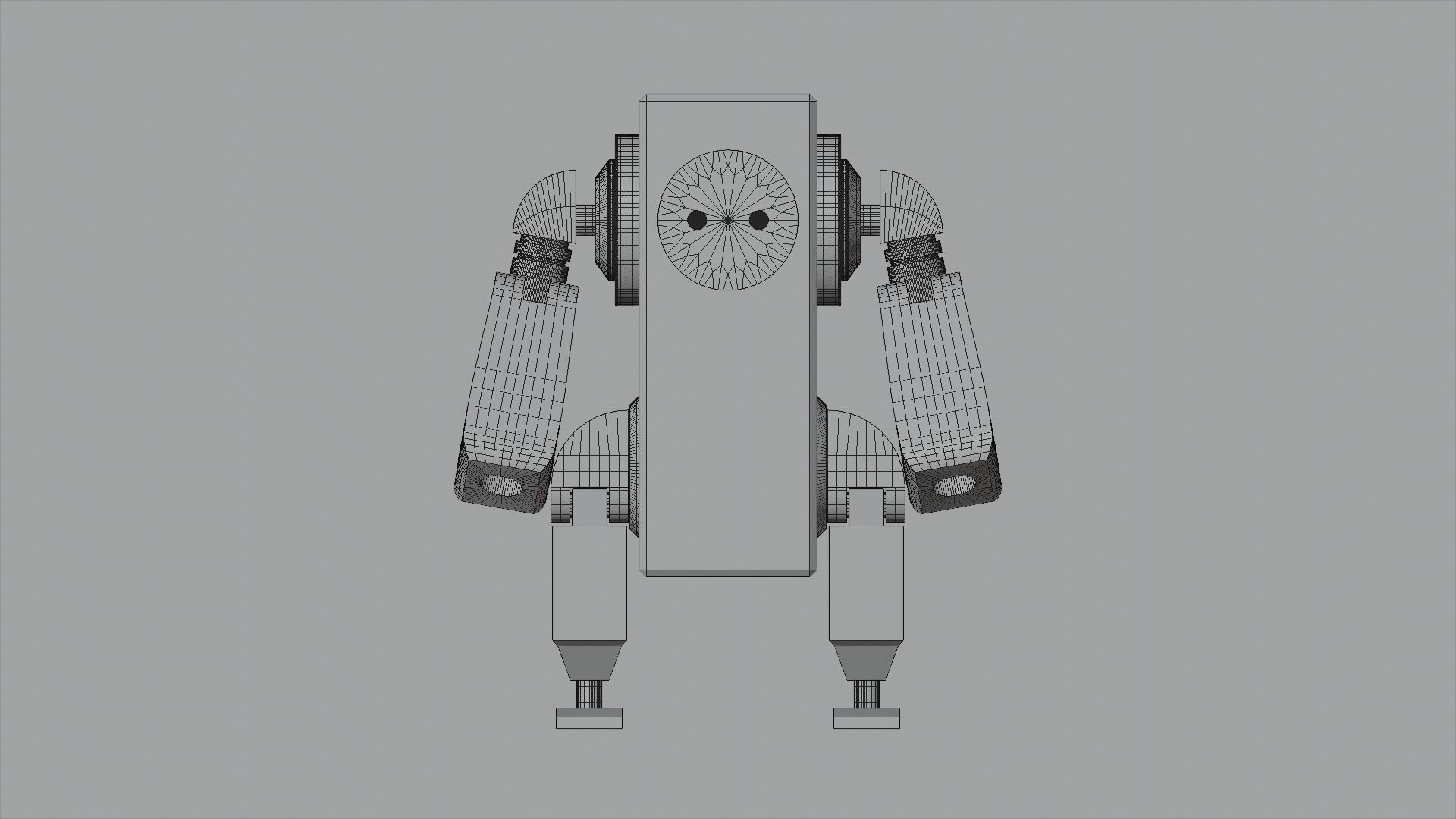 3D model Low poly robot VR / AR / low-poly | CGTrader