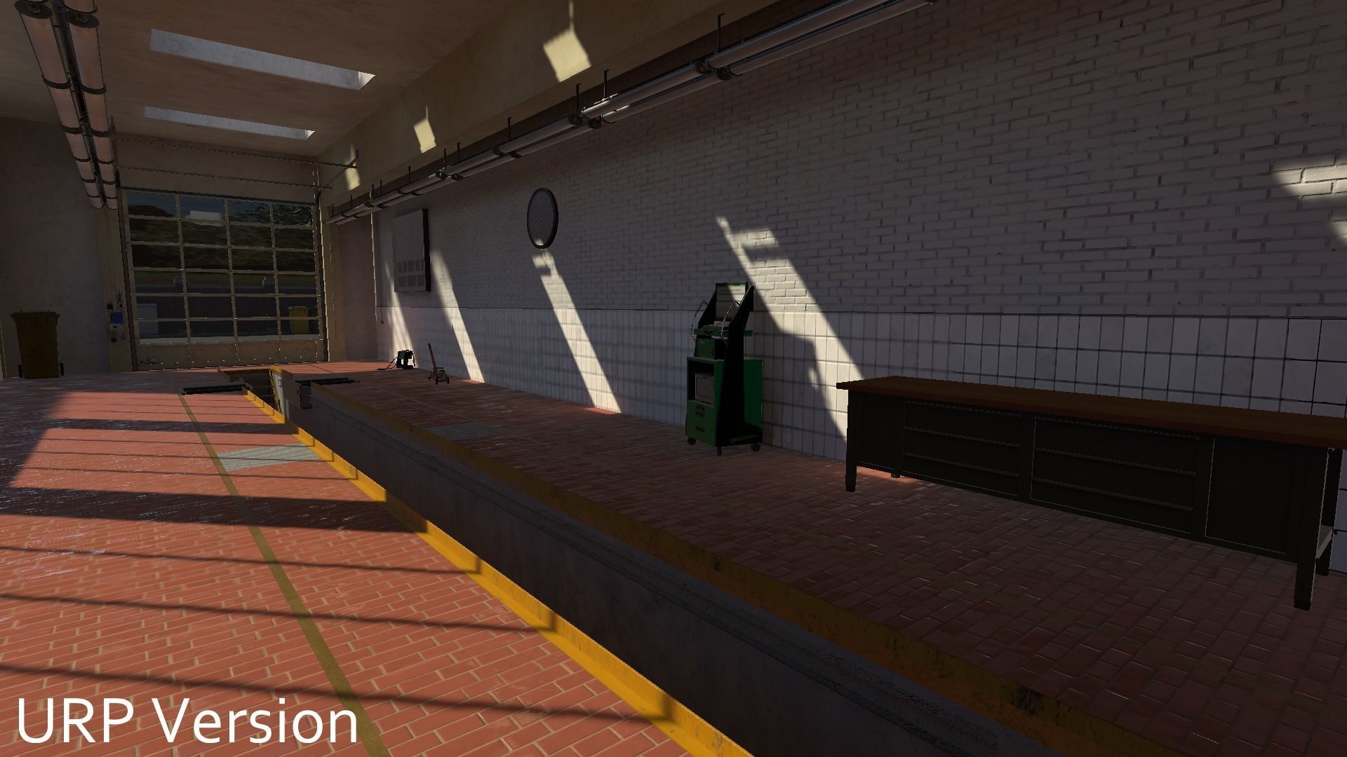 3D model High Detail Car Repair Shop - Unity3D VR / AR / low-poly | CGTrader