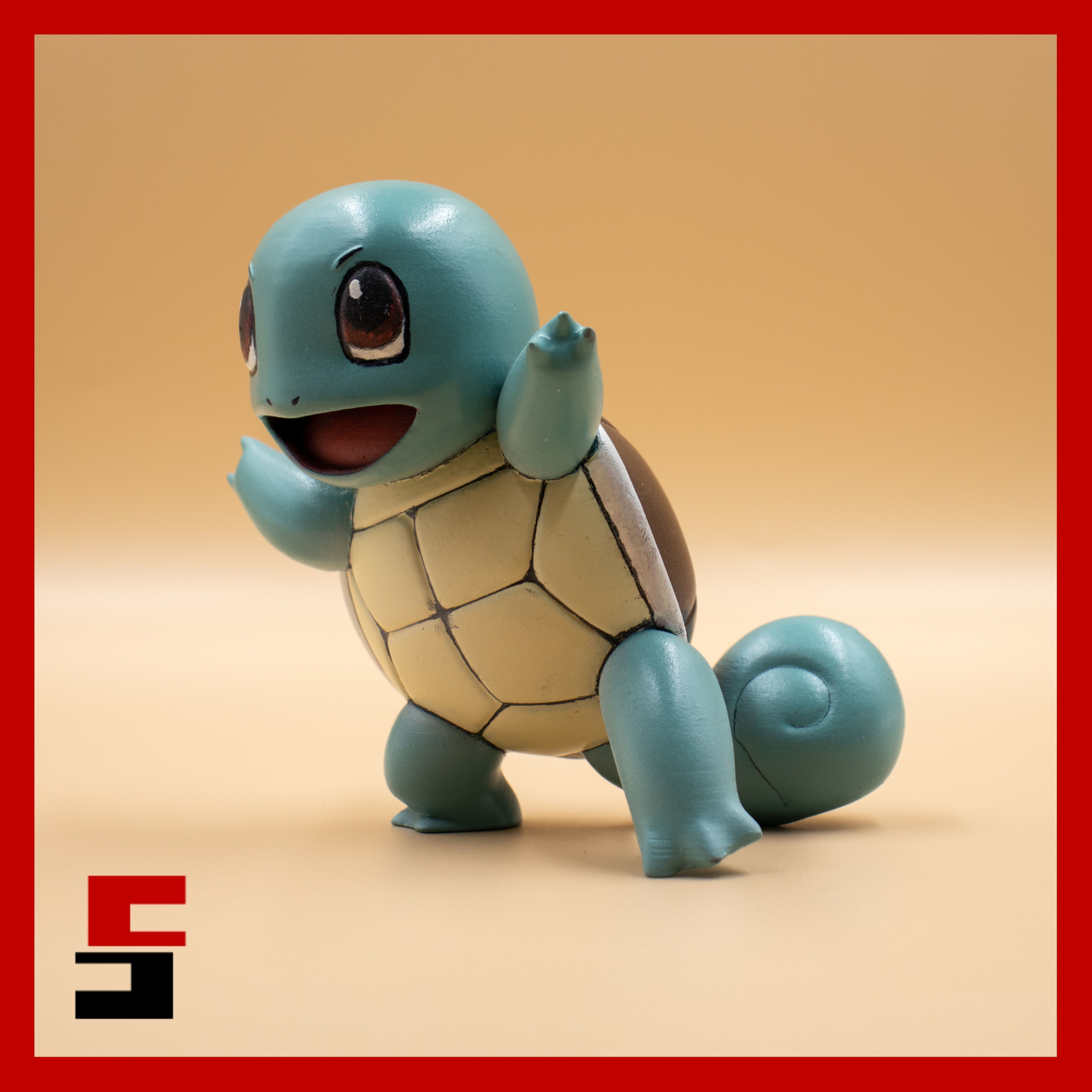 Pokemon Squirtle 3D model 3D printable | CGTrader