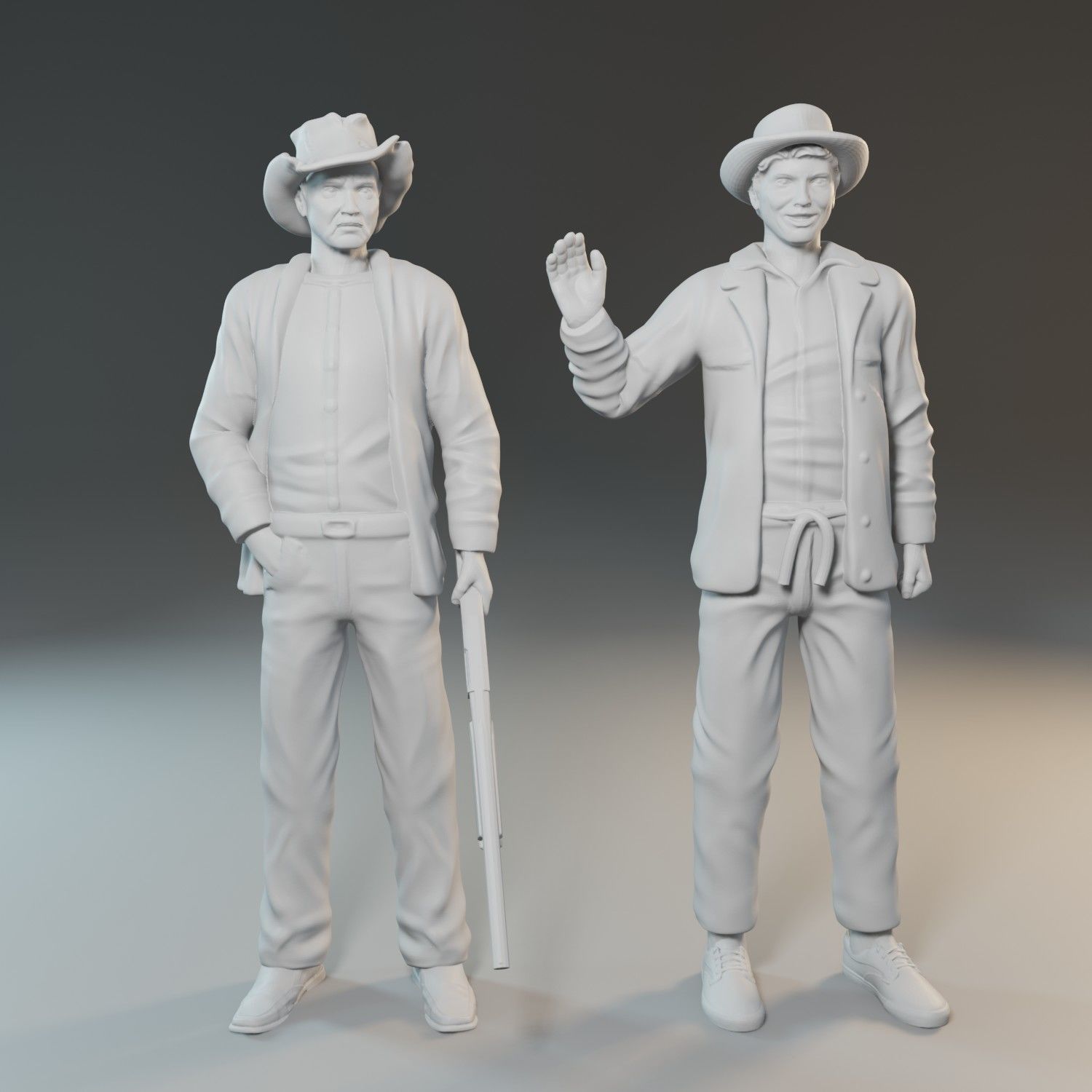 The Beverly Hillbillies 3D model 3D printable | CGTrader