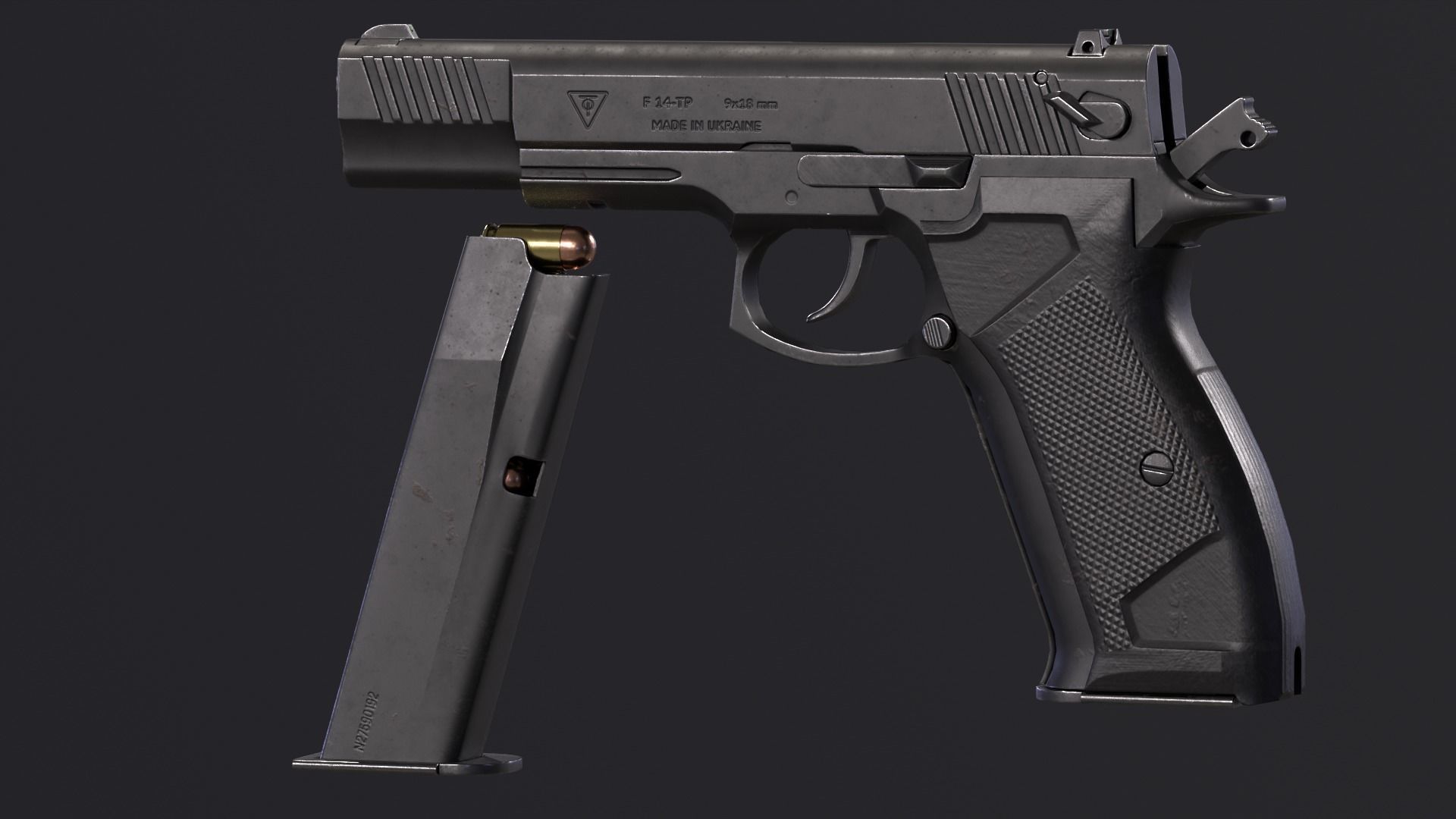 3D model Fort-14 TP VR / AR / low-poly | CGTrader