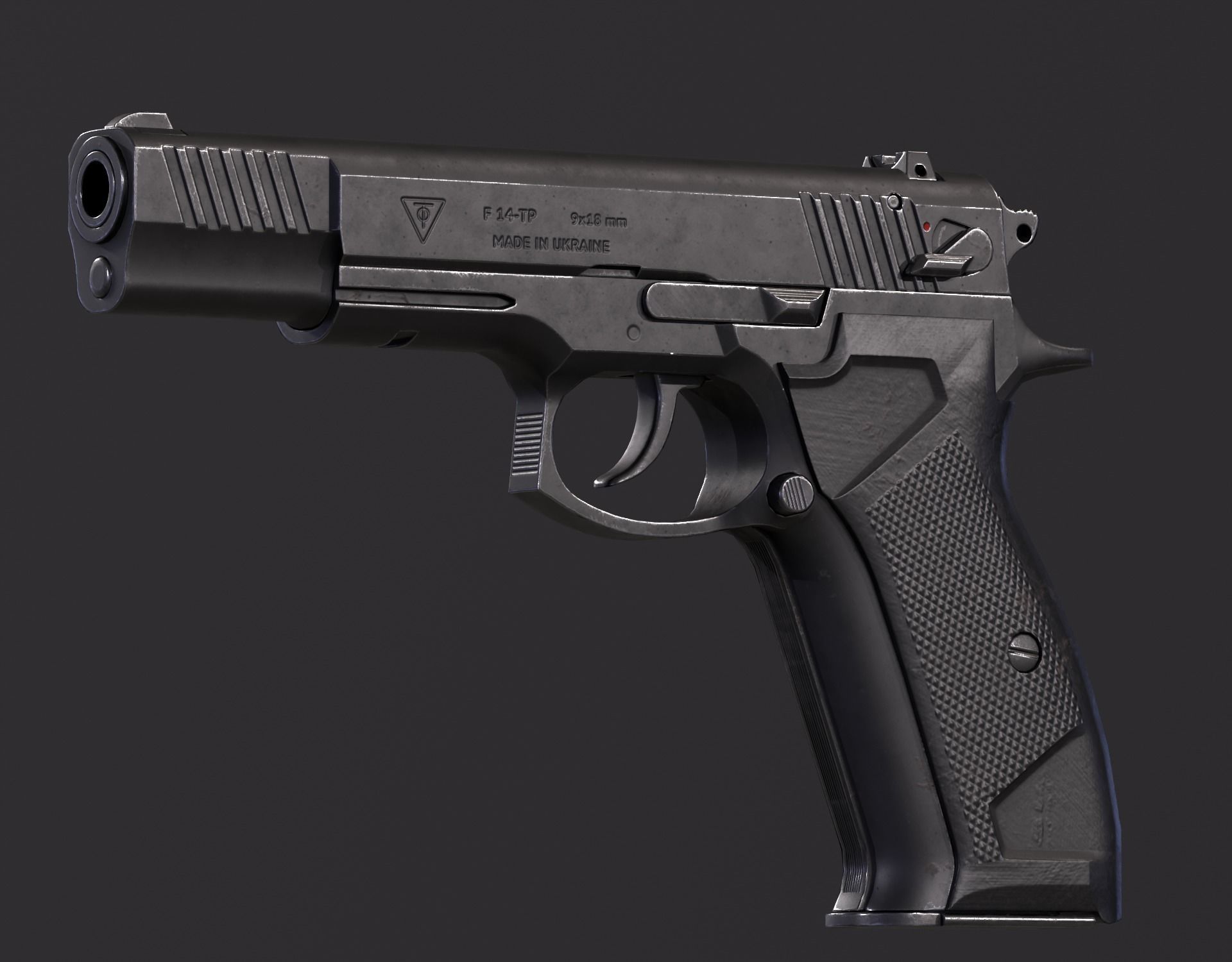 3D model Fort-14 TP VR / AR / low-poly | CGTrader