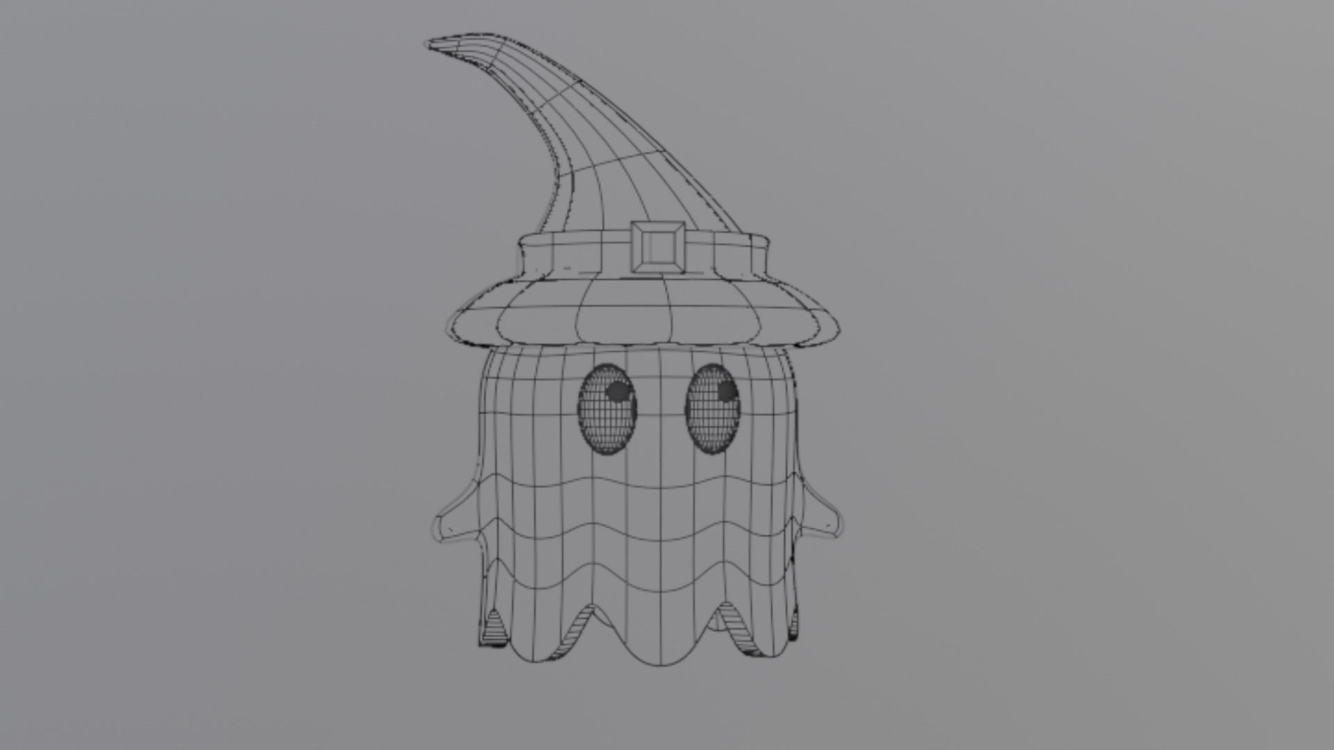 Ghost character- cartoon type 3D model | CGTrader