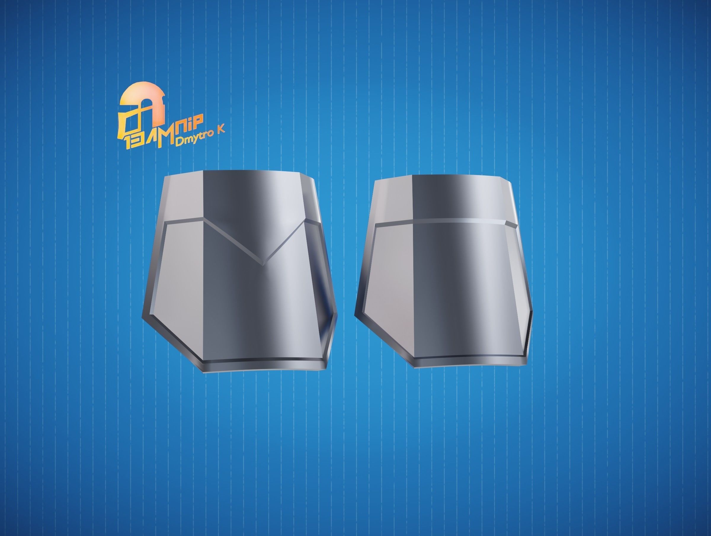 Custom Mandalorian wrist armor 3D model 3D printable | CGTrader