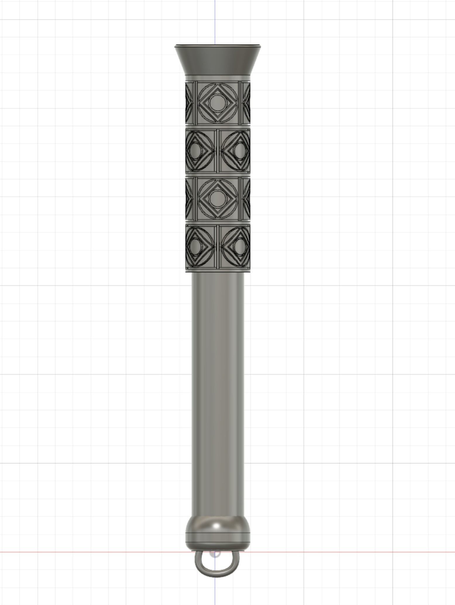 Jedi Librarian Lightsaber Hilt 3D model 3D printable | CGTrader