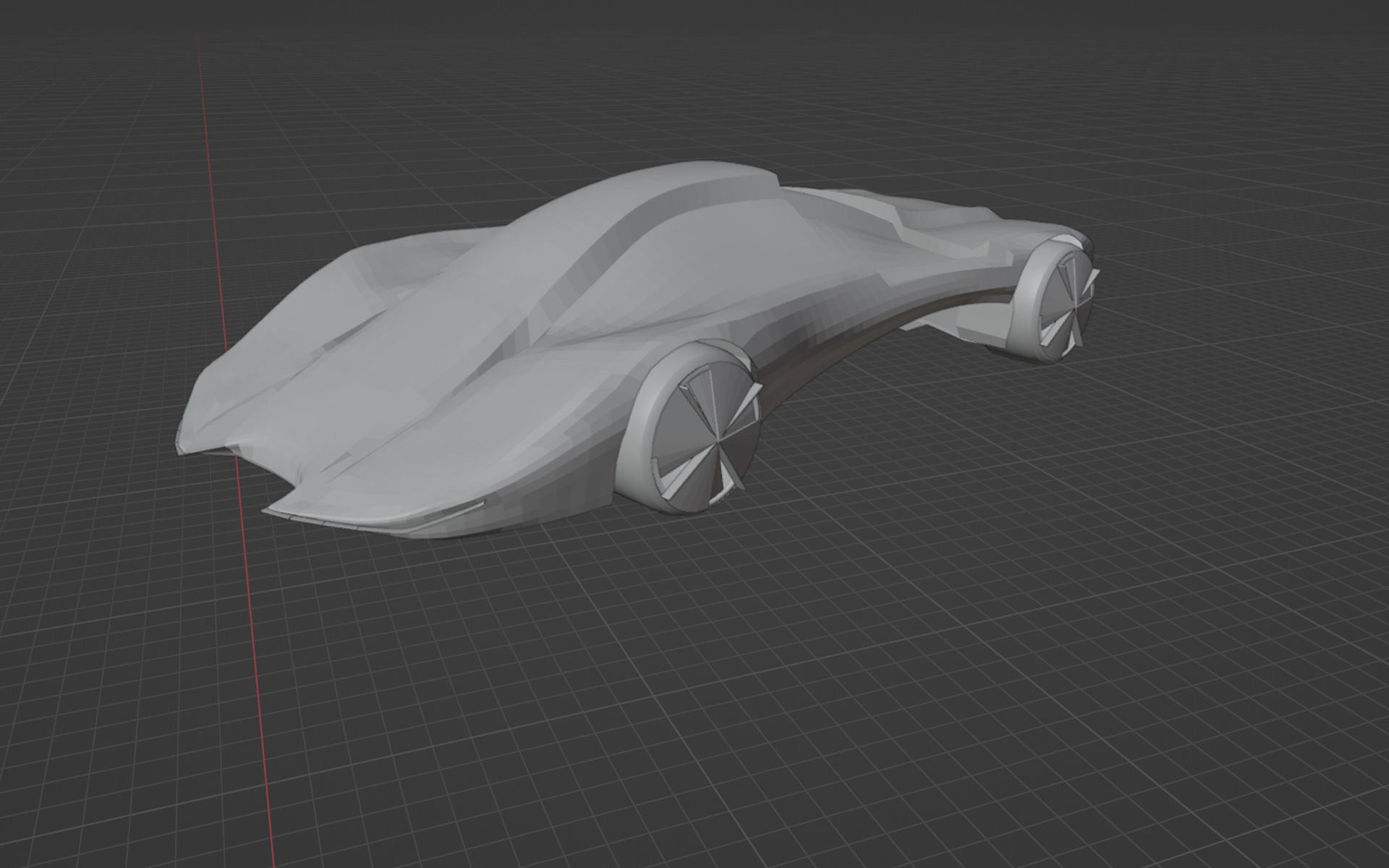 concept car 3D model | CGTrader