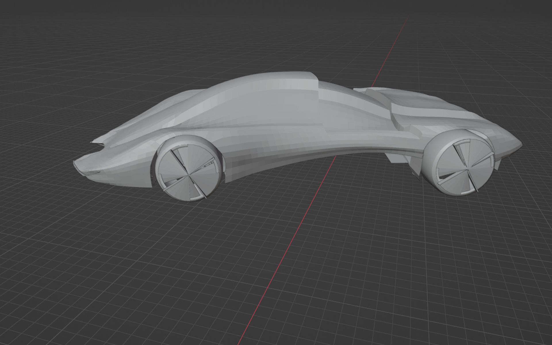 concept car 3D model | CGTrader