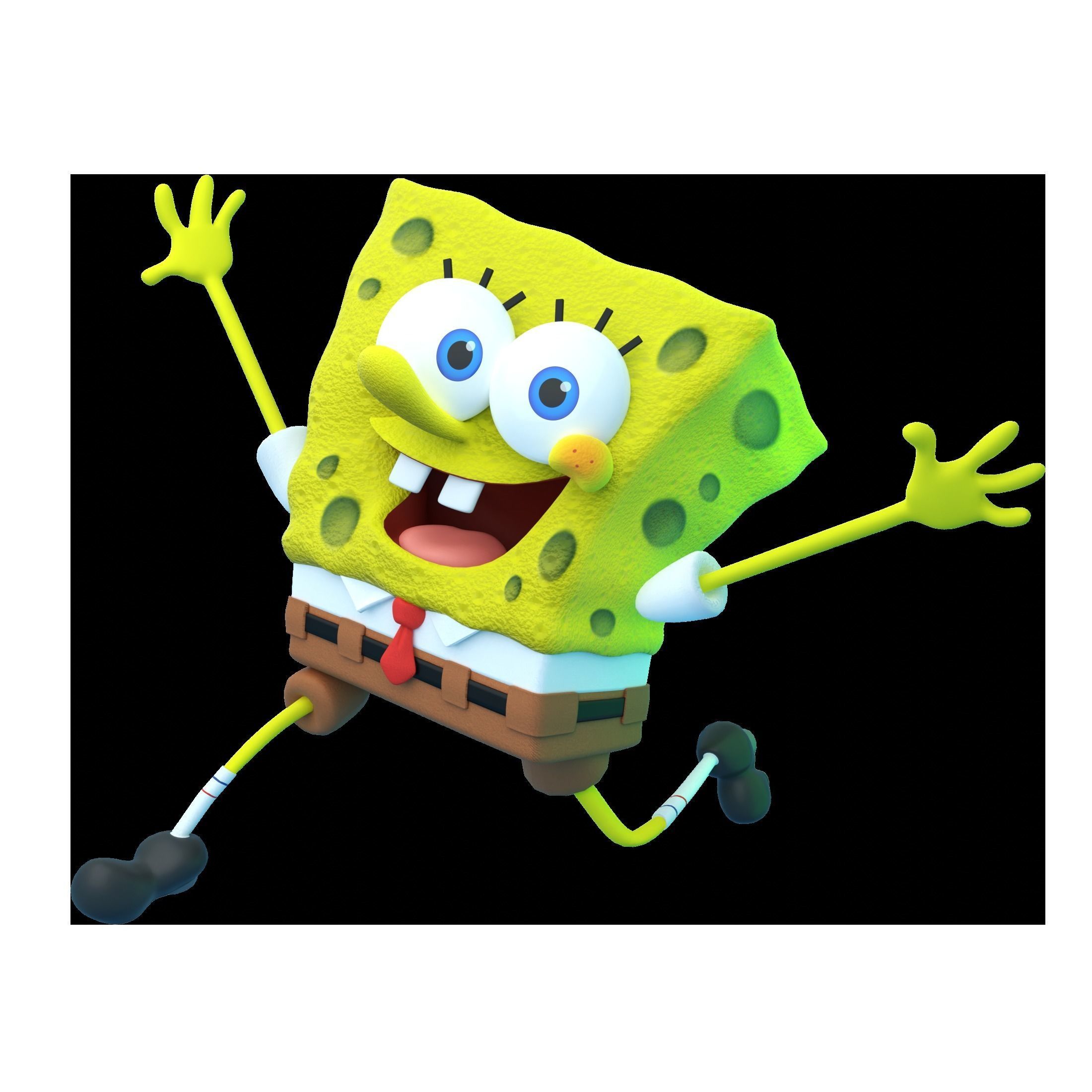 Spongebob Squarepants 3d Model Rigged Cgtrader