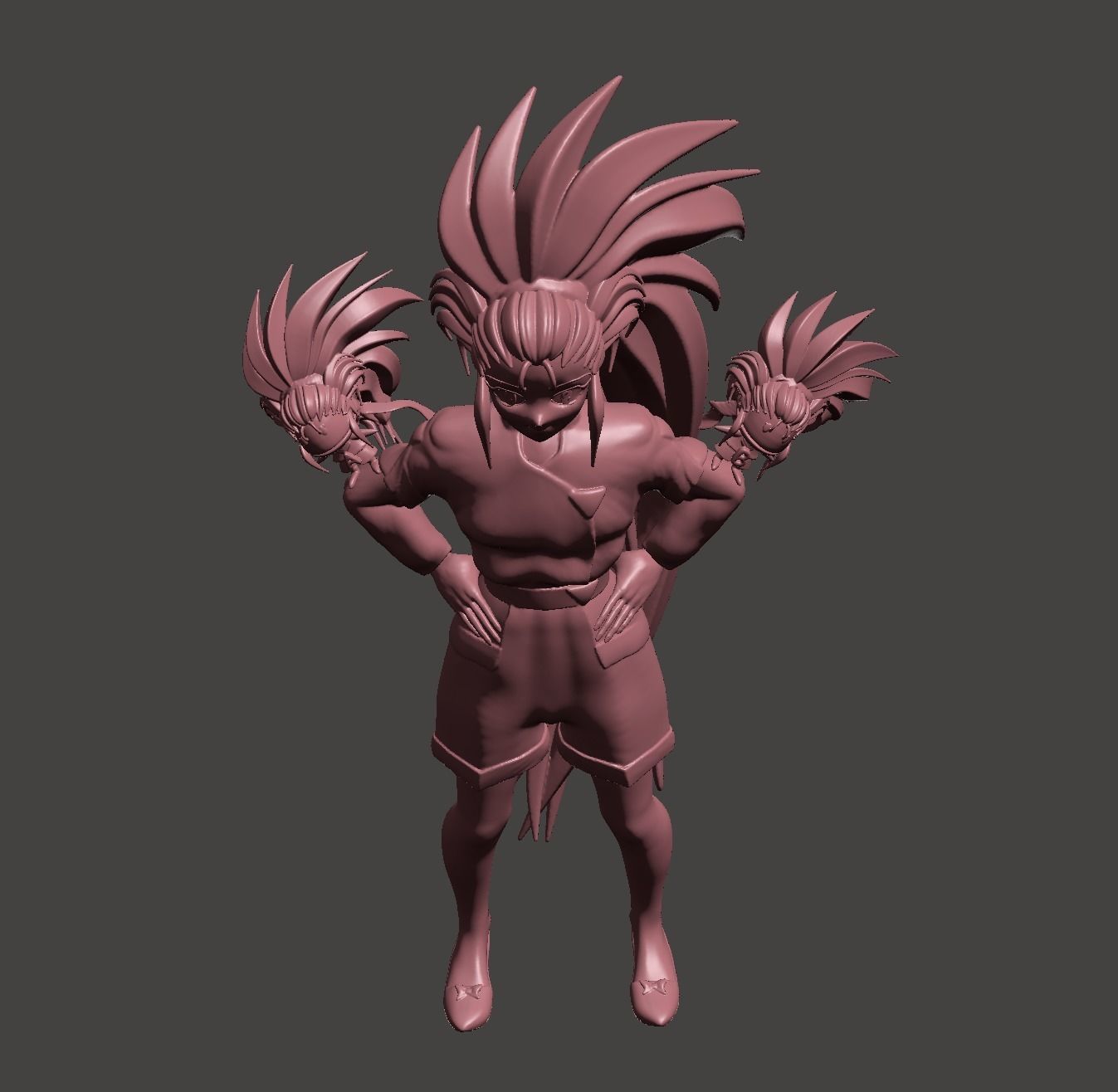 WASHU HAKUBI CHAN - TENCHI MUYO UNIVERSE - Hi-Poly STL 3D model 3D ...