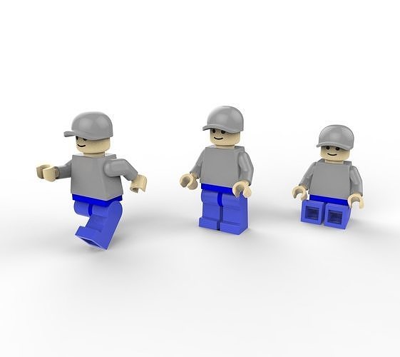 3D model Lego Man VR / AR / low-poly | CGTrader