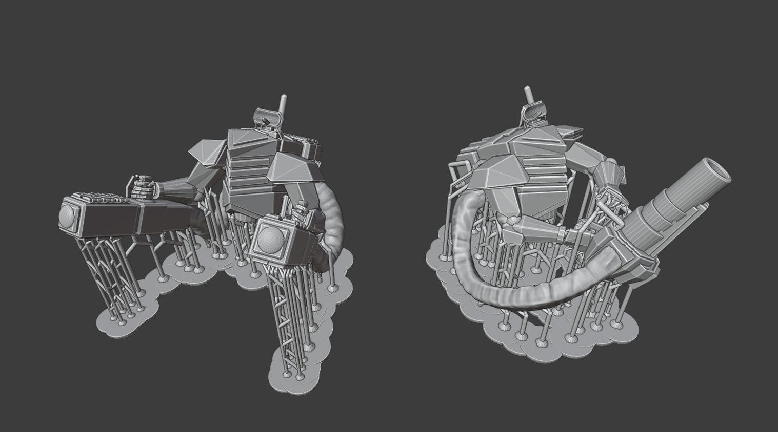 Lancer RPG NPC Medium Mech Pack - Pyramidion 3D model 3D printable ...