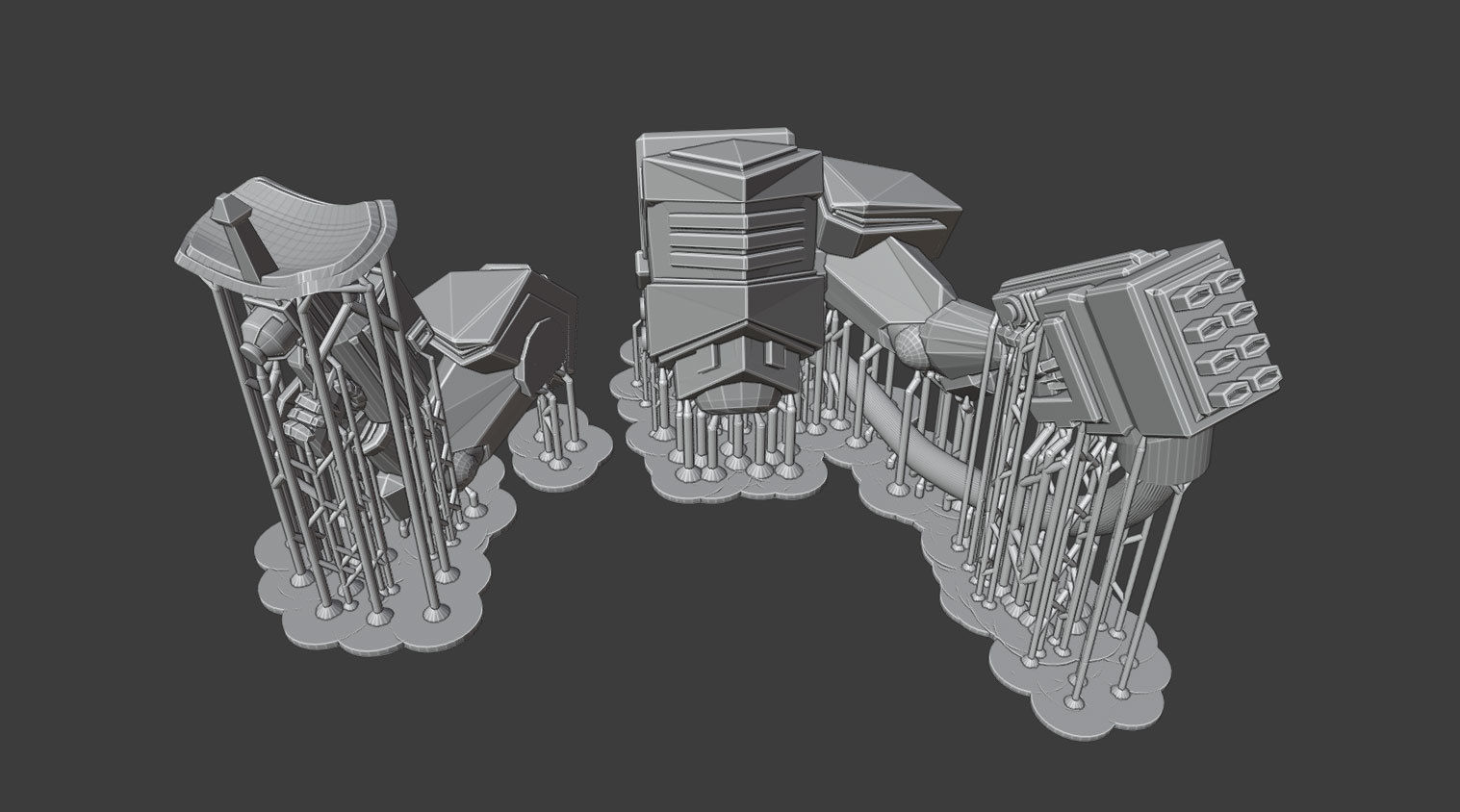 Lancer RPG NPC Heavy Mech Pack - Pyramidion 3D model 3D printable ...