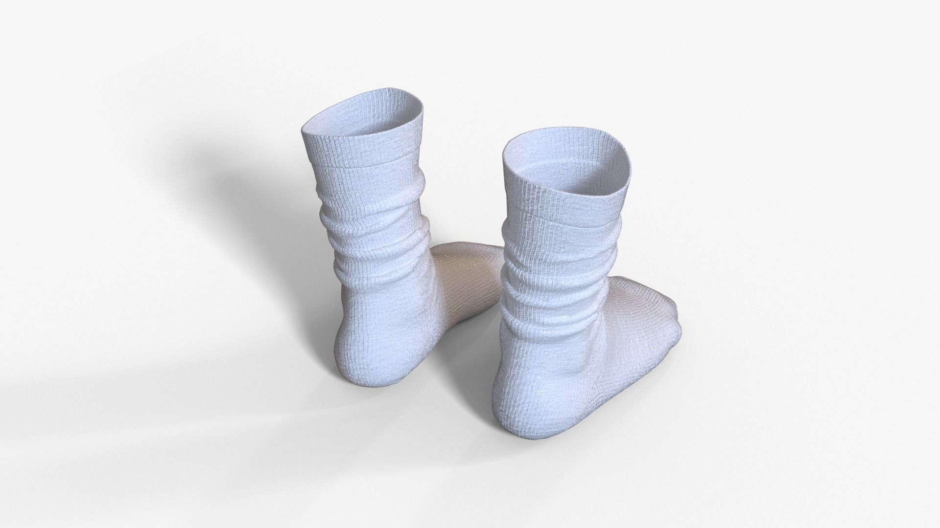 Long Socks Modeling 3D model | CGTrader