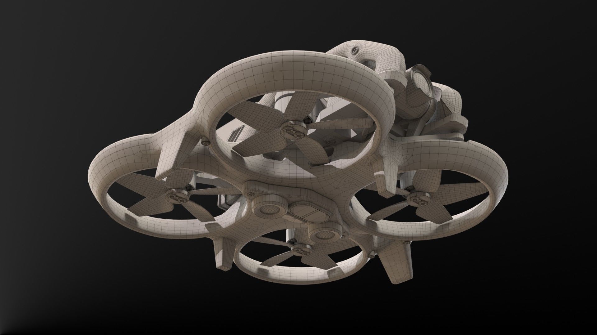 3D model Dji Avata fpv drone VR / AR / low-poly | CGTrader