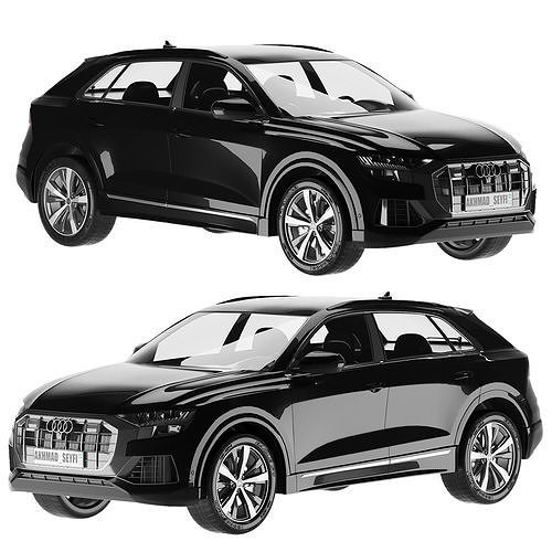 3D model Audi Q8 VR / AR / low-poly | CGTrader