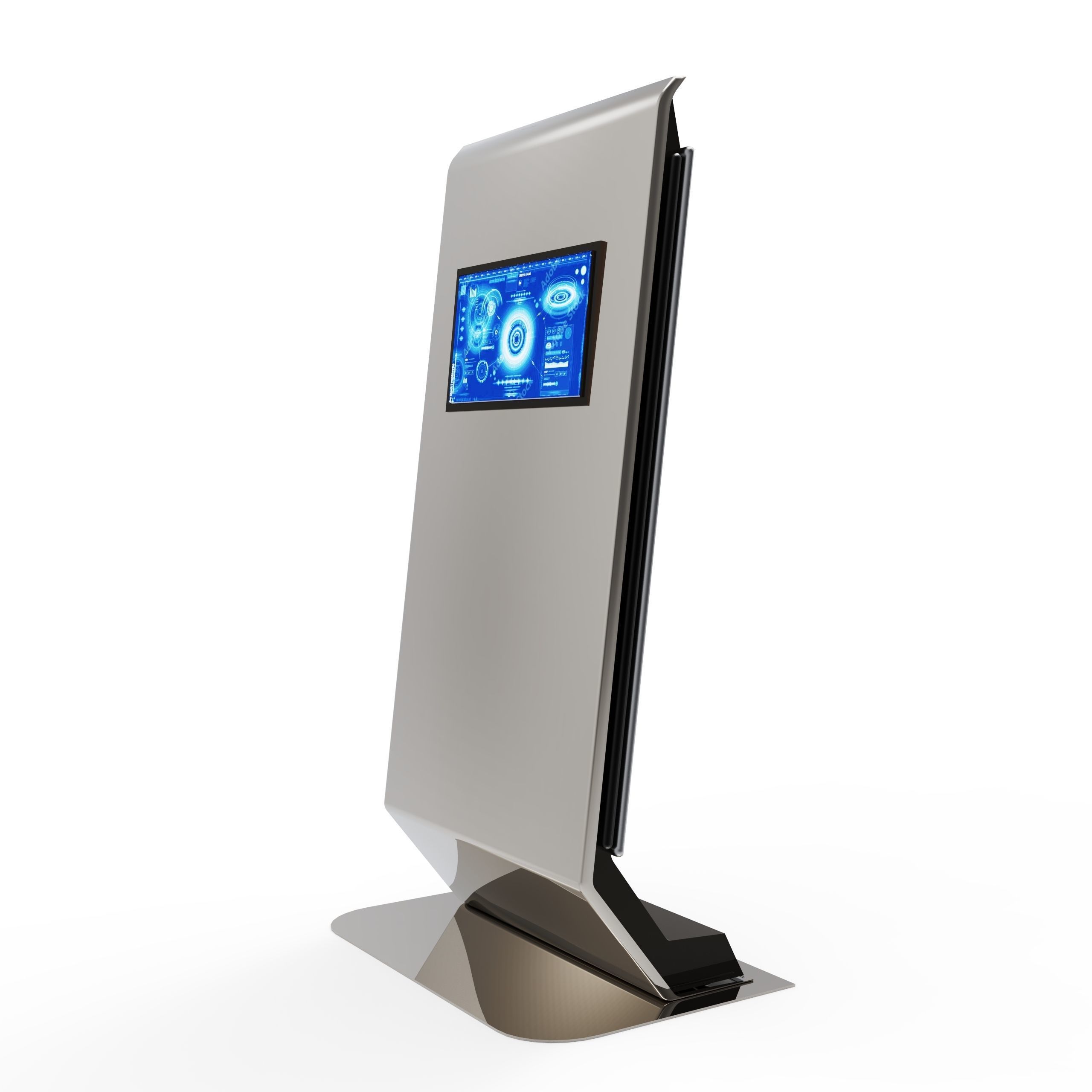 3D model Display Kiosk VR / AR / low-poly | CGTrader