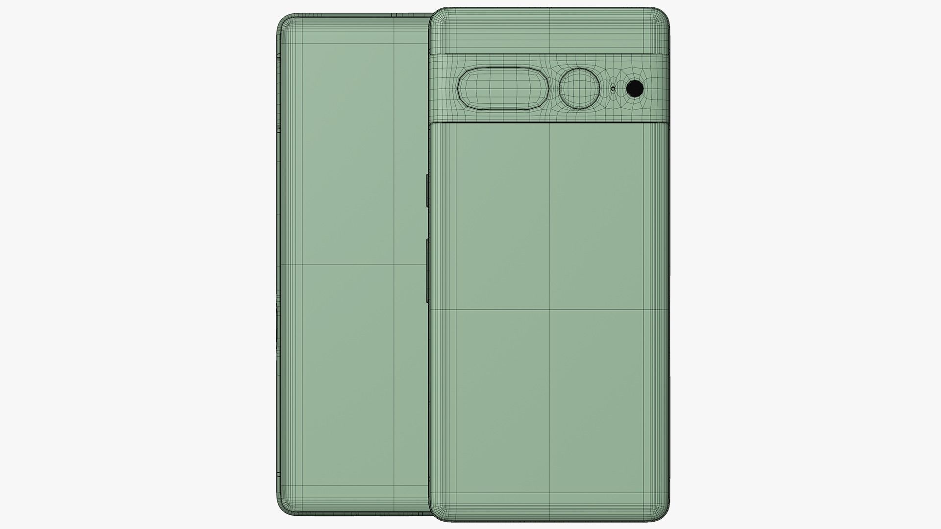 3D model Google Pixel 7 Pro Hazel VR / AR / low-poly | CGTrader