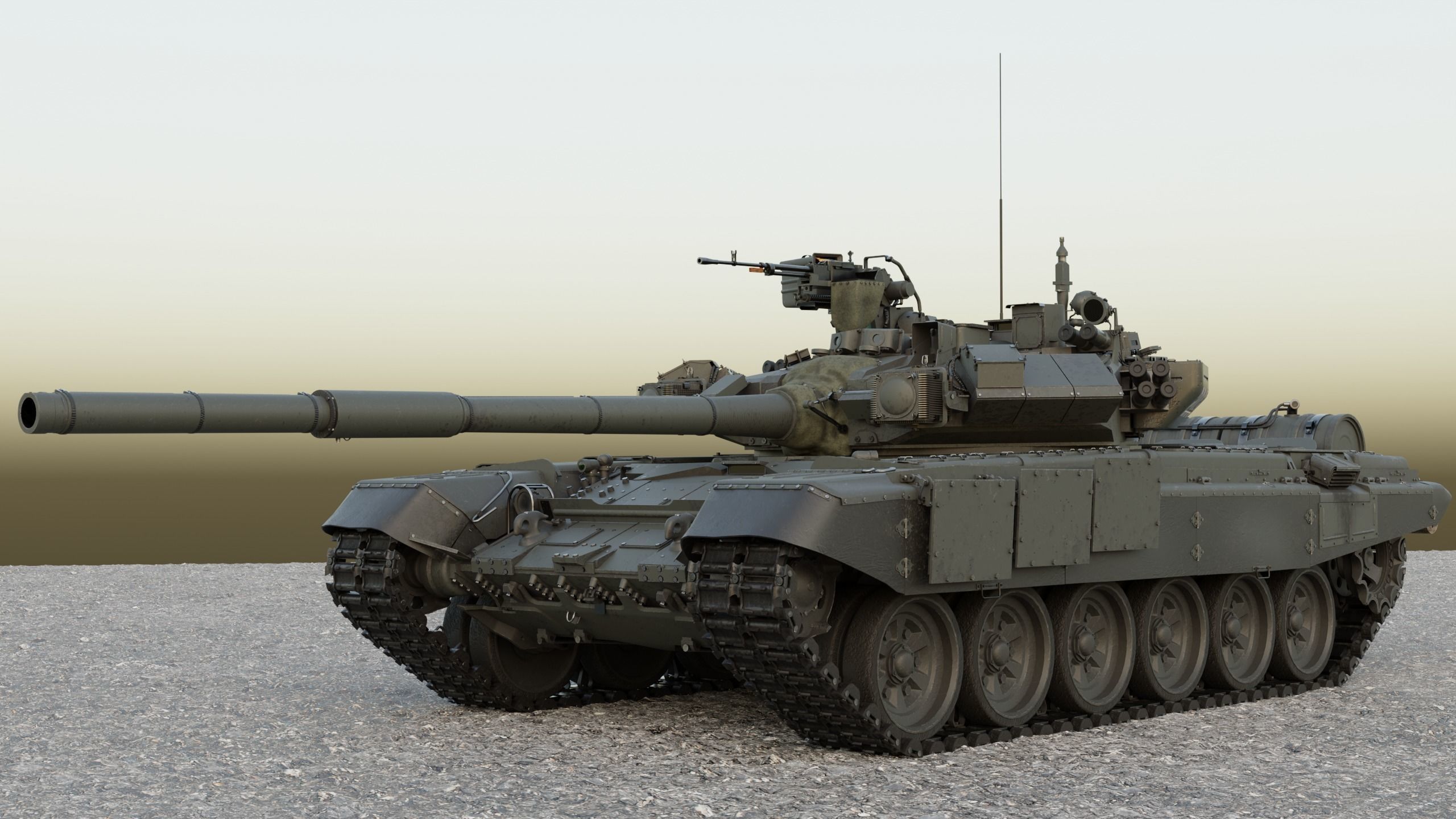 Tank T-90A 3D model | CGTrader