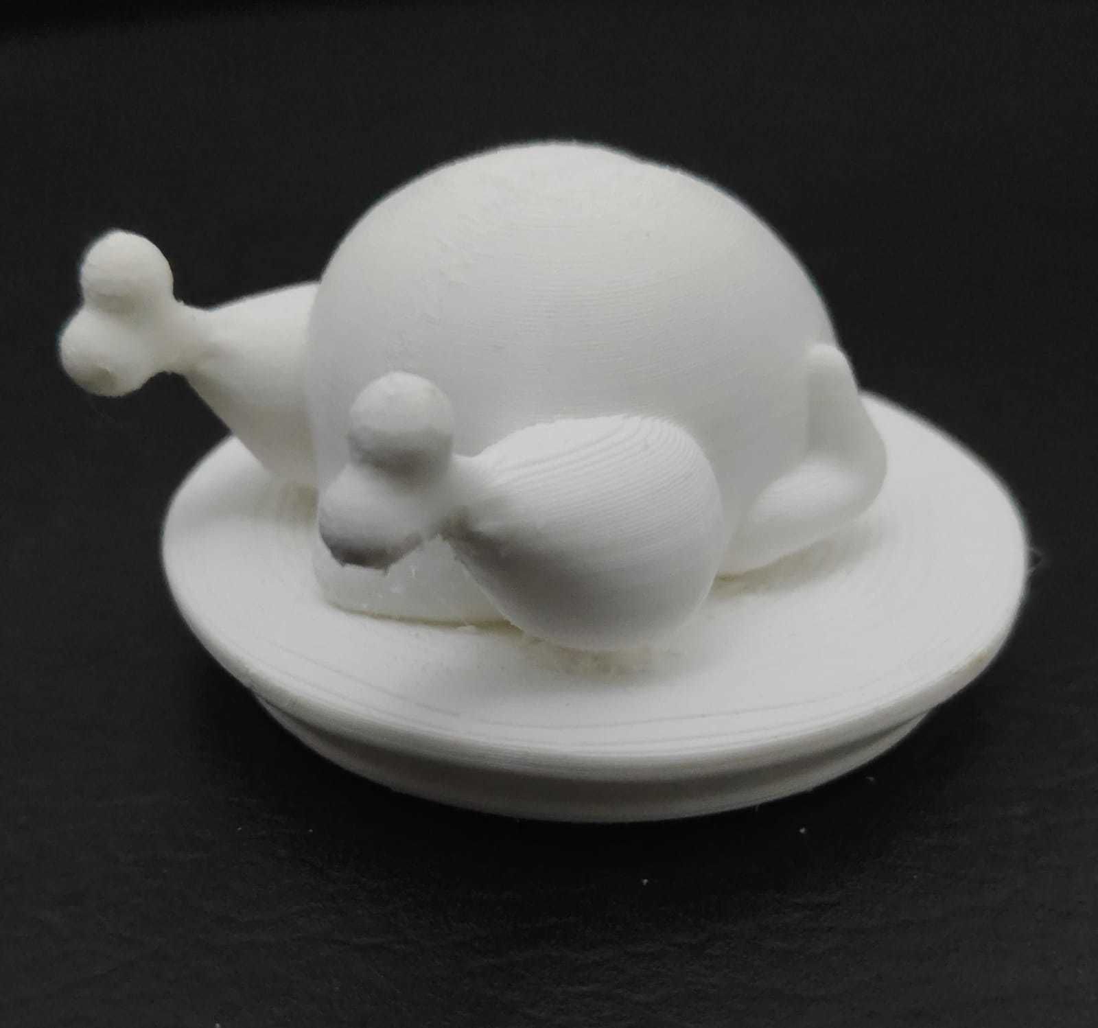 Roast Chicken 3D model 3D printable | CGTrader