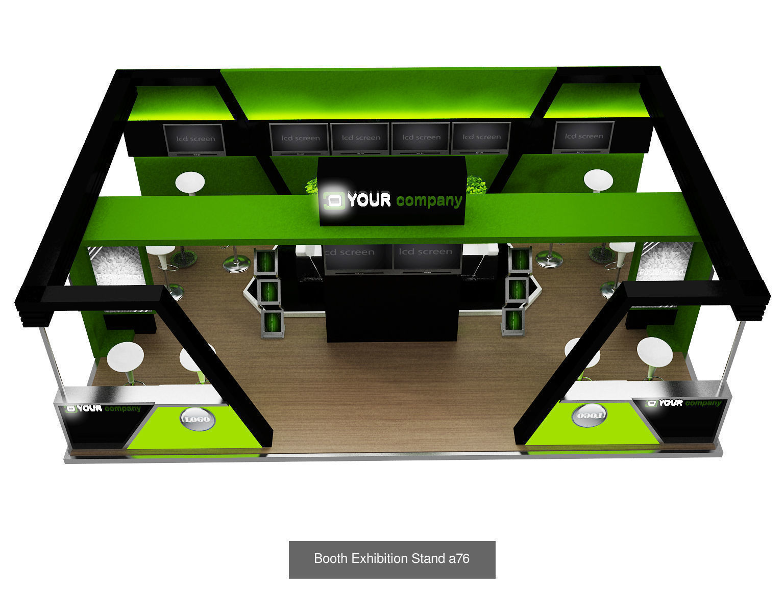 Booth Exhibition Stand G20 3D Model Collection | CGTrader