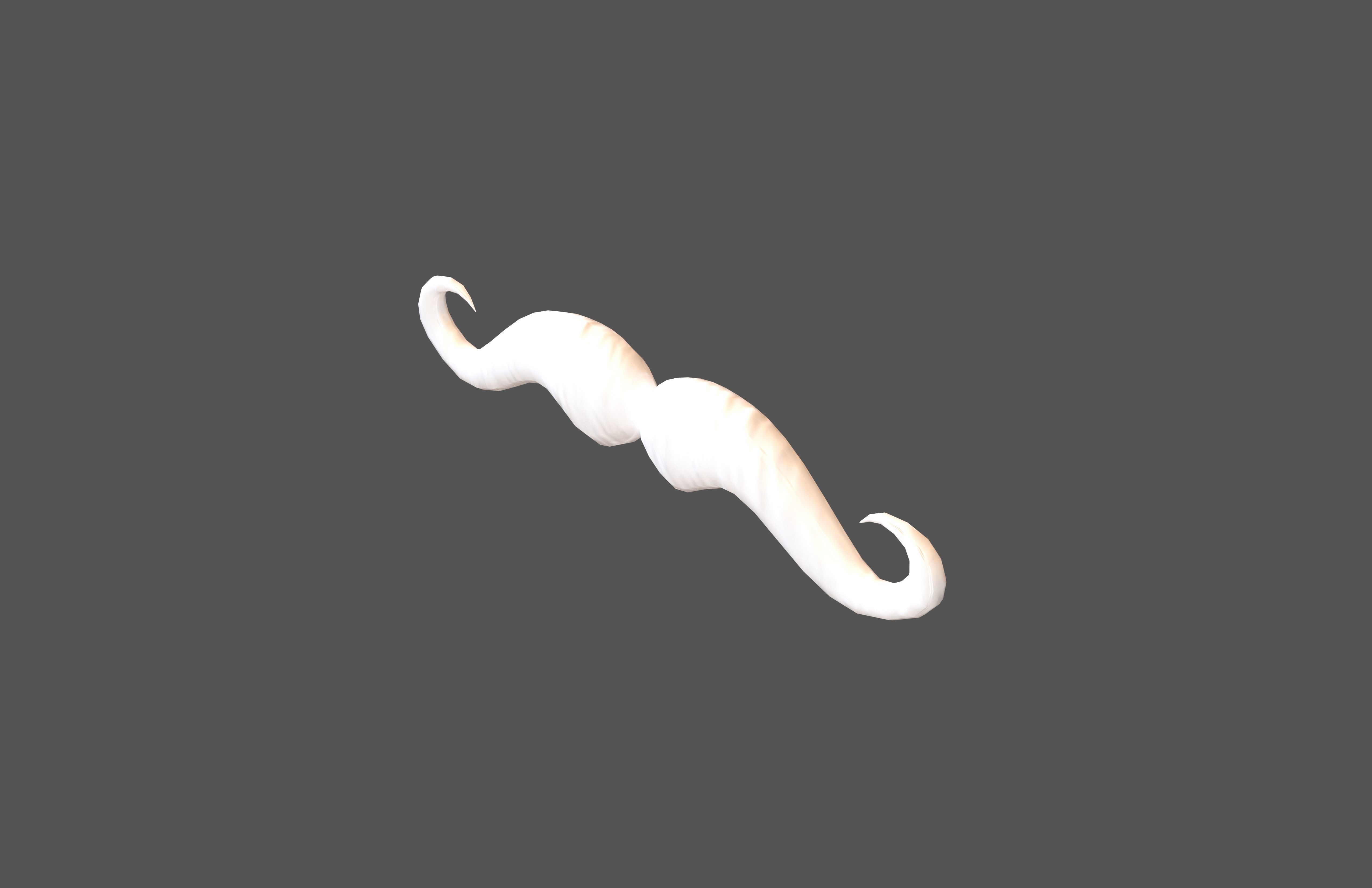 3D model Cartoon Mustache v7 006 VR / AR / low-poly | CGTrader