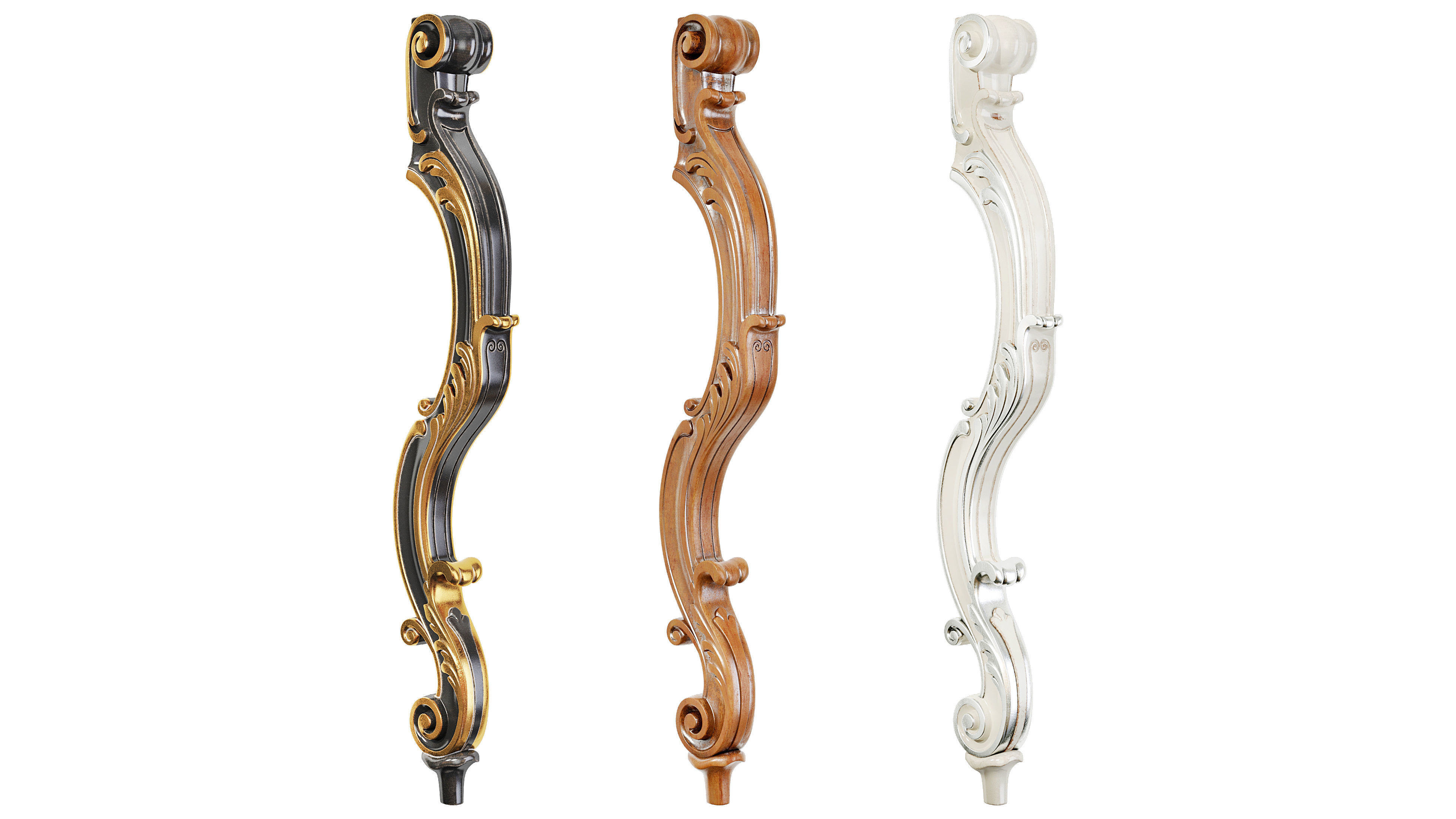 Classic leg 047 3D model | CGTrader