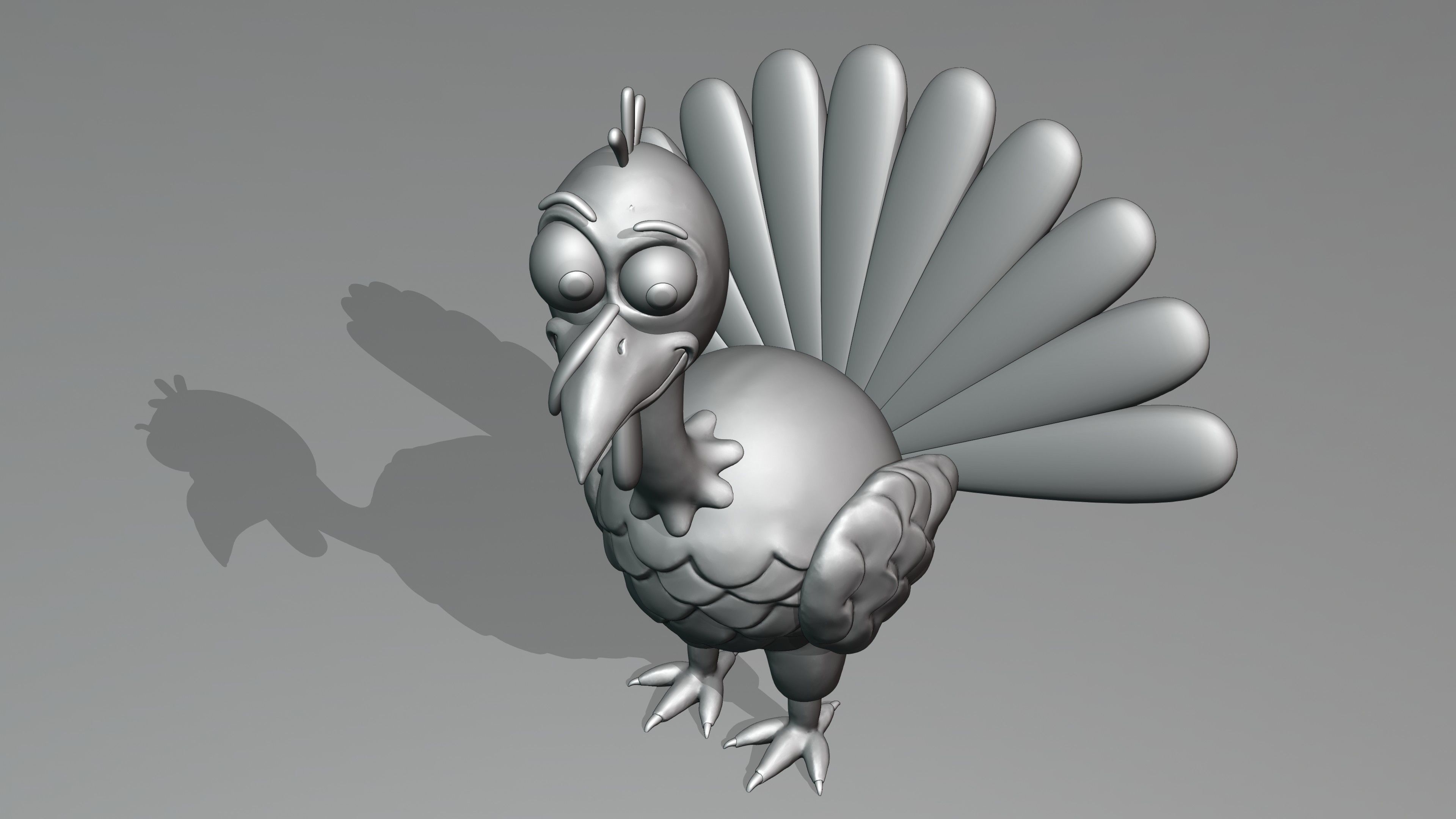 Thanksgiving Turkey 3D model | CGTrader