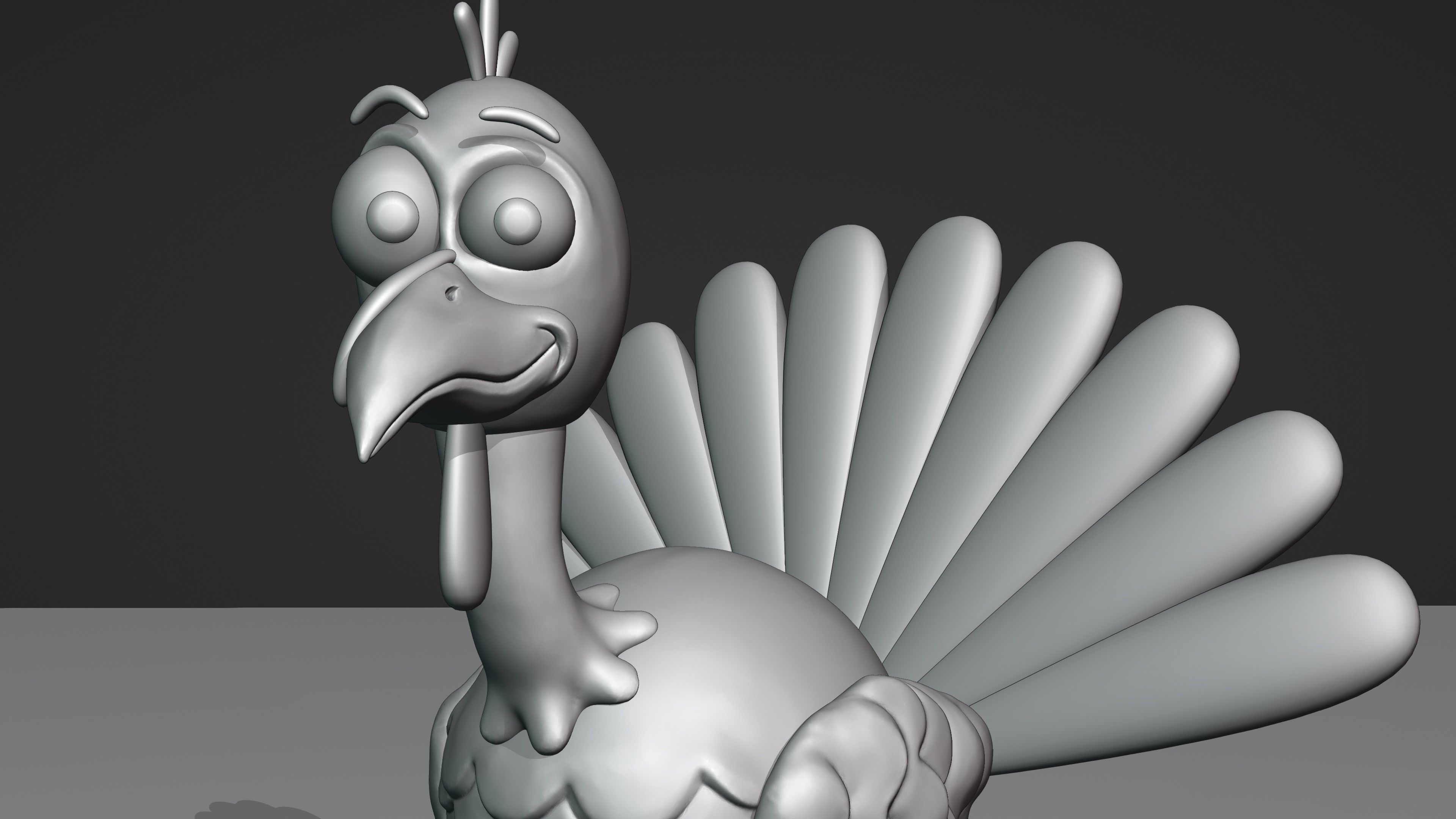 Thanksgiving Turkey 3D model | CGTrader
