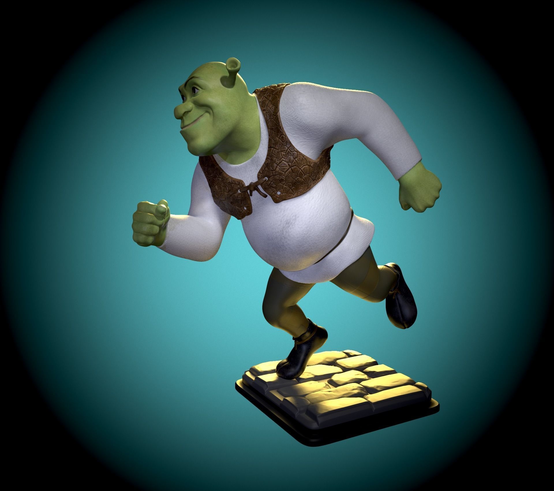 Shrek fan art 3D model 3D printable | CGTrader