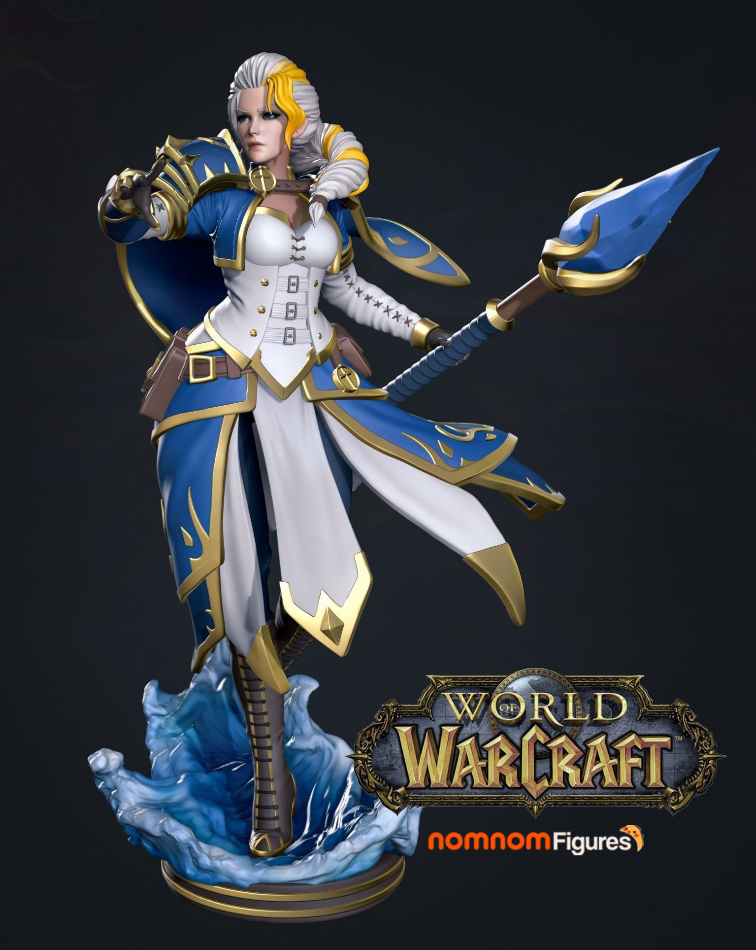 Jaina Proudmoore - World of Warcraft 3D model 3D printable | CGTrader