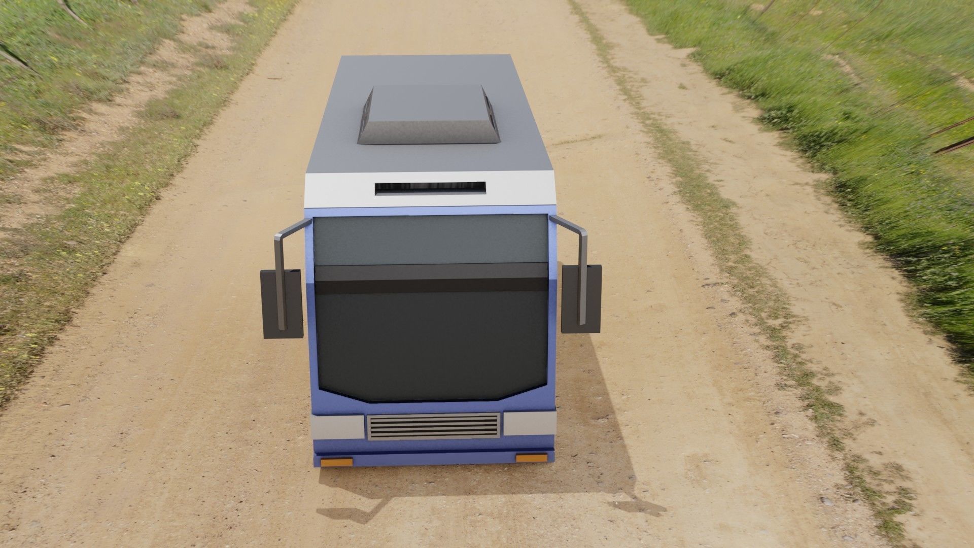 3D model Low poly bus cartoon VR / AR / low-poly | CGTrader