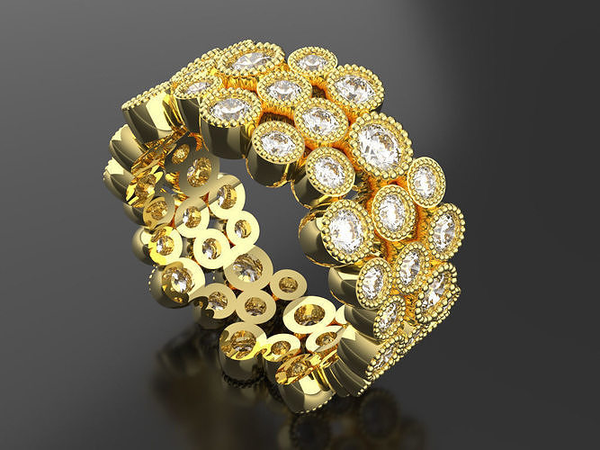 3D model jewellery desing VR / AR / low-poly | CGTrader