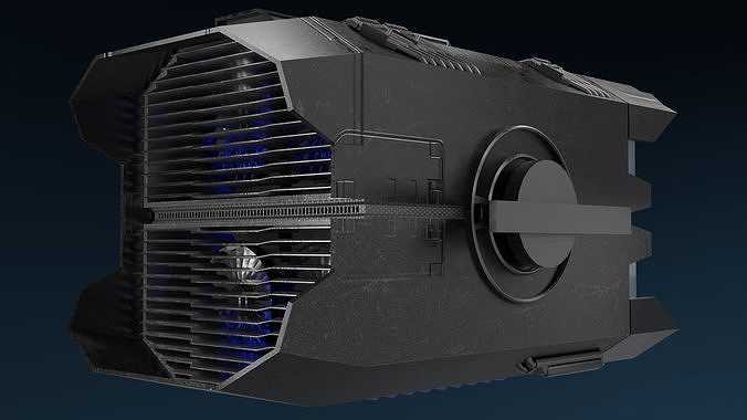 3D model VTOL Engine VR / AR / low-poly | CGTrader