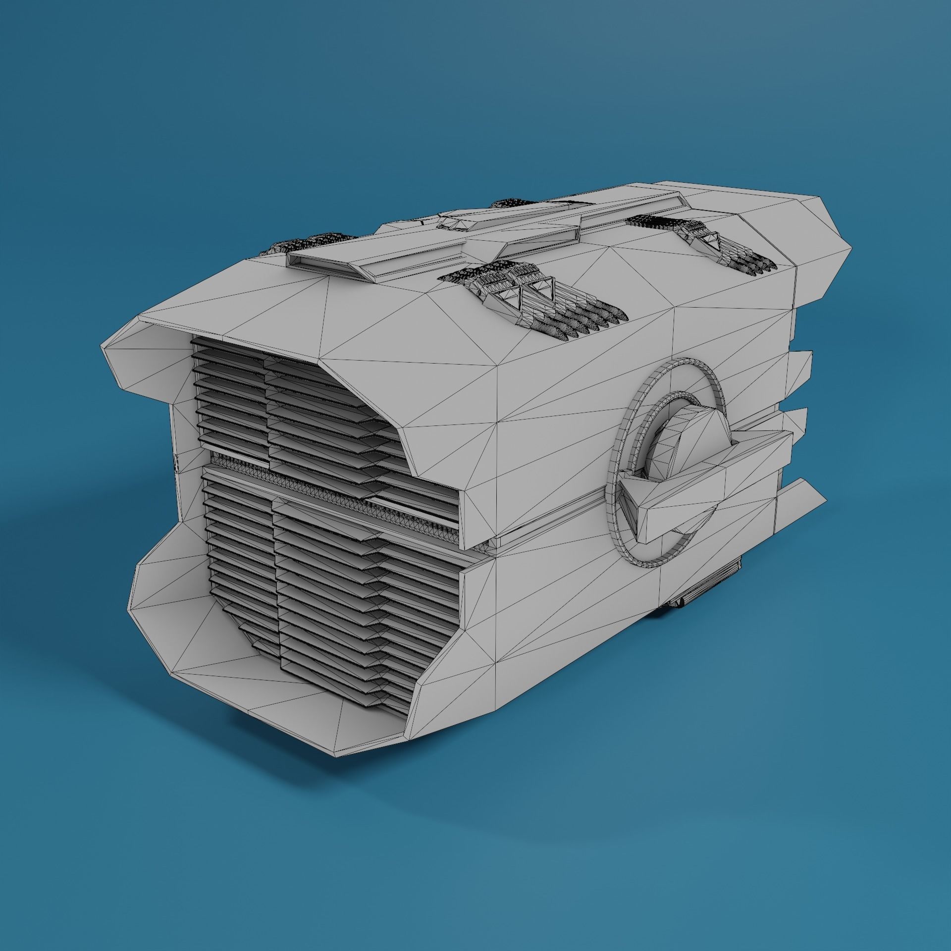 3D model VTOL Engine VR / AR / low-poly | CGTrader
