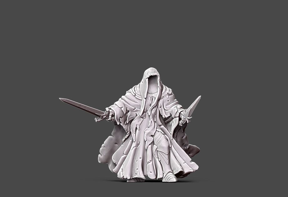 wraith 6 - 35 mm scale 3D model 3D printable | CGTrader