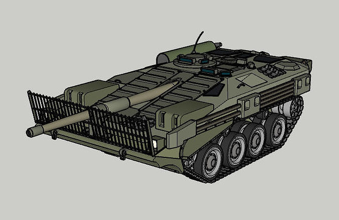 3D model Strv-103 VR / AR / low-poly | CGTrader