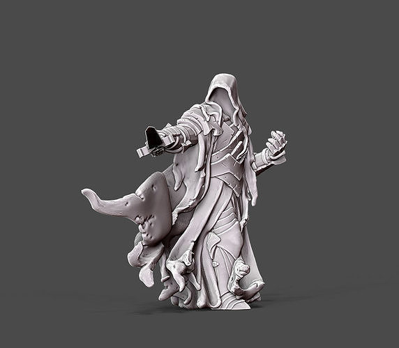 Wraith 7 - 35 mm scale 3D model 3D printable | CGTrader