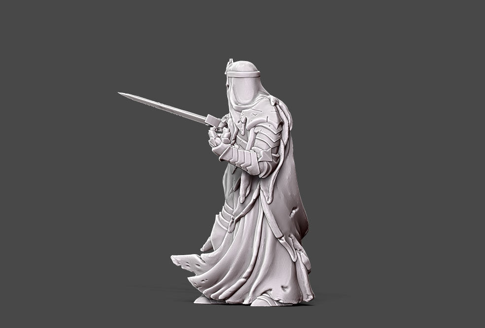 Wraith 7 - 35 mm scale 3D model 3D printable | CGTrader