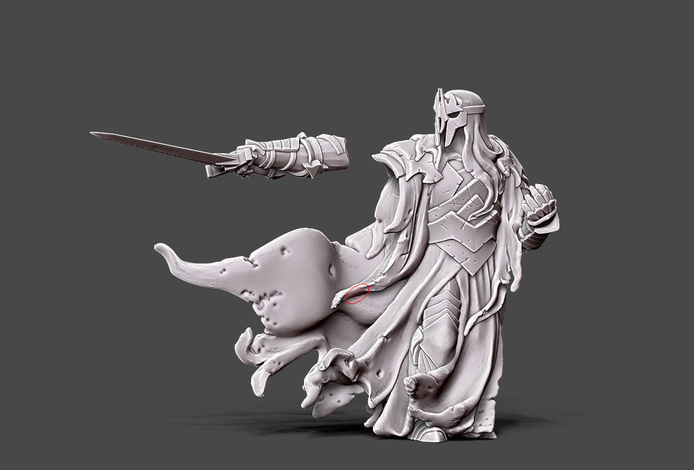 Wraith 7 - 35 mm scale 3D model 3D printable | CGTrader