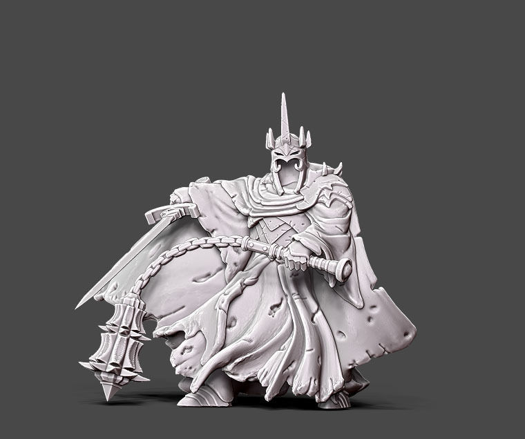 wraith lord - 35mm scale 3D model 3D printable | CGTrader